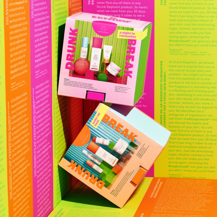 ドランク エレファント 2022ホリデー 朝と夜2種のキットが登場！ | tokila